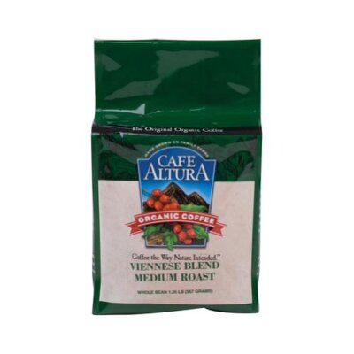 Cafe Altura Organic Vienna Blend Coffee Beans 1.25lb Pack of 6 | eBay
