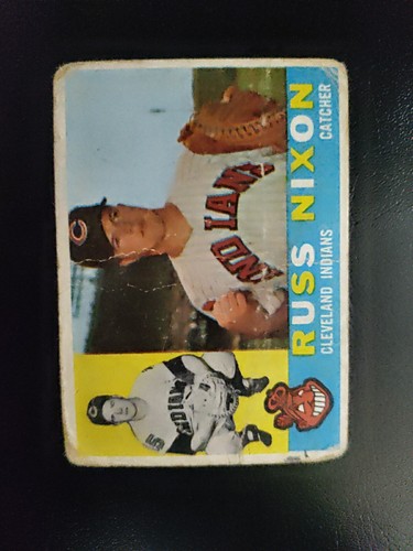 RUSS NIXON 1960 TOPPS* BASEBALL #36 poor read description | eBay