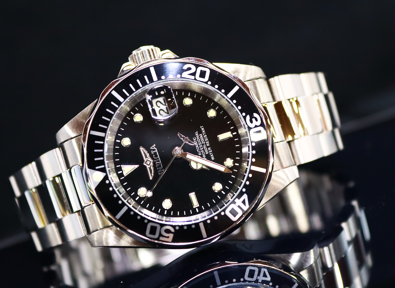 Invicta Men s 8926 Pro Diver Automatic 3 Hand Black Dial Watch | eBay