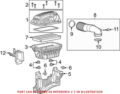 Genuine Mopar Air Filter 68386779AA | eBay