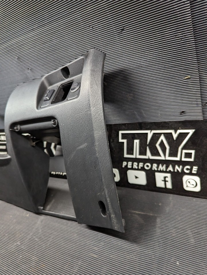 Honda Civic EK9 EK4 Right Lower Black Dash Cover Trim CTR Type R VTI ...