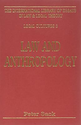 Law and Legal Ser.: Law and Anthropology by Jonathan Aleck (1992 ...