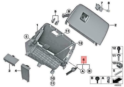 OEM BMW X3 X4 M F25 F26 X3 18D 18I 20DX 20I REPAIR KIT DAMPER ...
