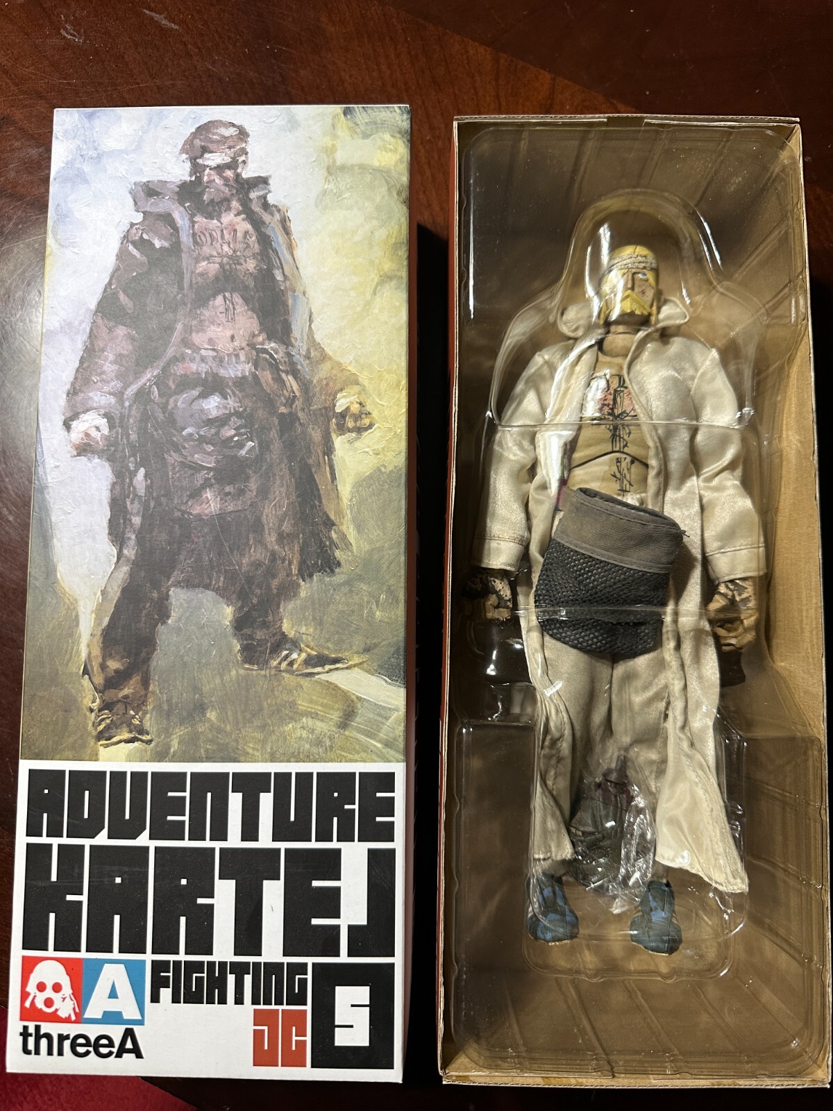 Fighting JC Exegesis Adventure Kartel - 1/6 3A Ashley Wood Robe blonde ...