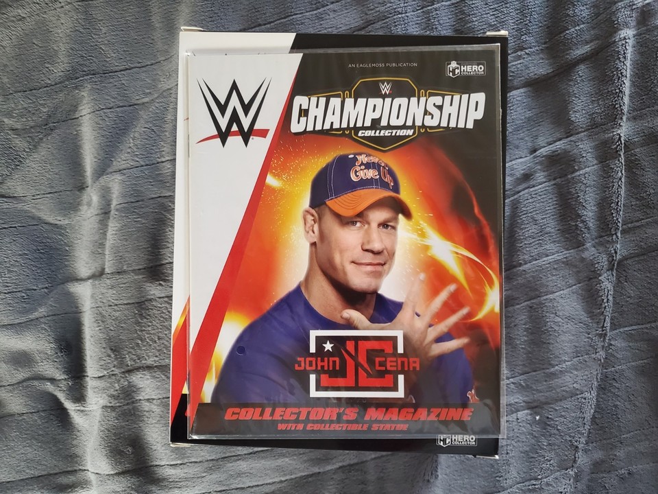 John Cena WWE Eaglemoss Hero Collector 2020 Action Figure/Comic Book ...