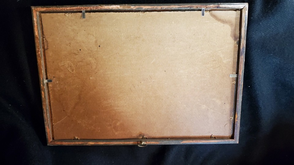 1903 George Rutledge Brass Etching East or West Name is Best Saying | eBay