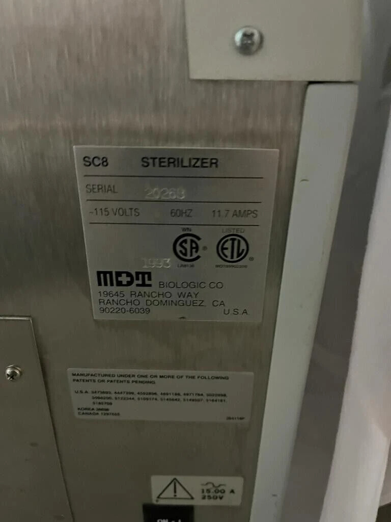 MDT Hydroclave SC8 SC8 Hydroclave Sterilizer | eBay
