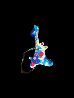 B Toys B Woofer Hound Dog Musical Guitar 3 Play Modes - Blue Dog Guitar ...