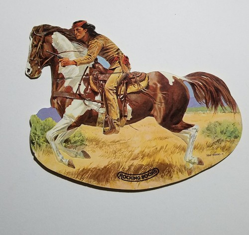 RARE!!! THE LONE RANGER - Rocking Books (Die Cut to Shape of Rider ...