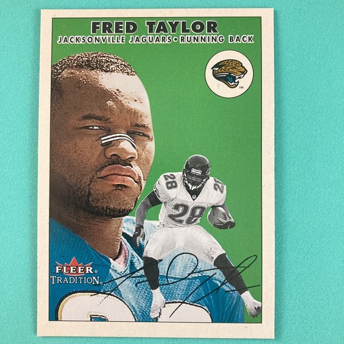Fred Taylor 2000 Fleer Tradition Card #160 NFL Jacksonville Jaguars | eBay