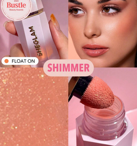Sheglam Colour Bloom Dayglow Shimmer Liquid Blush - FLOAT ON Brand New ...
