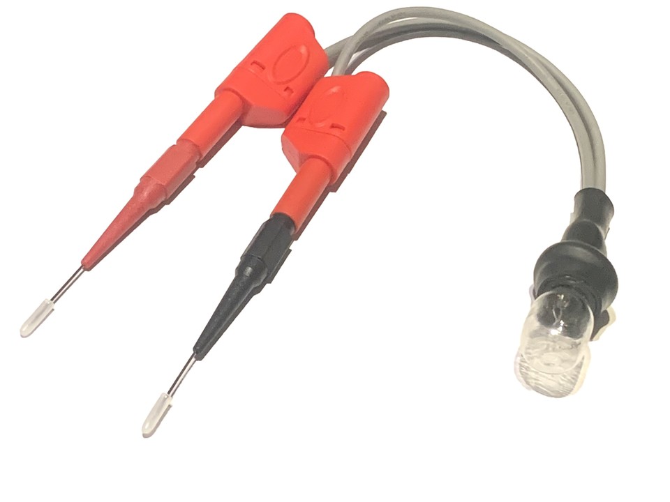 12v Stackable Back Probe Circuit Tester test Light Lamp & Probes ...