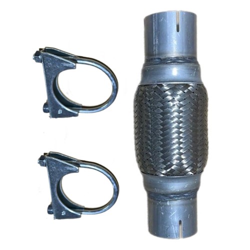 Exhaust Flexi 54mm Repair Pipe Flexible Repair Tube Join 2.12" x 8 ...