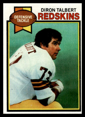 1979 Topps Diron Talbert #416 Washington Redskins | eBay