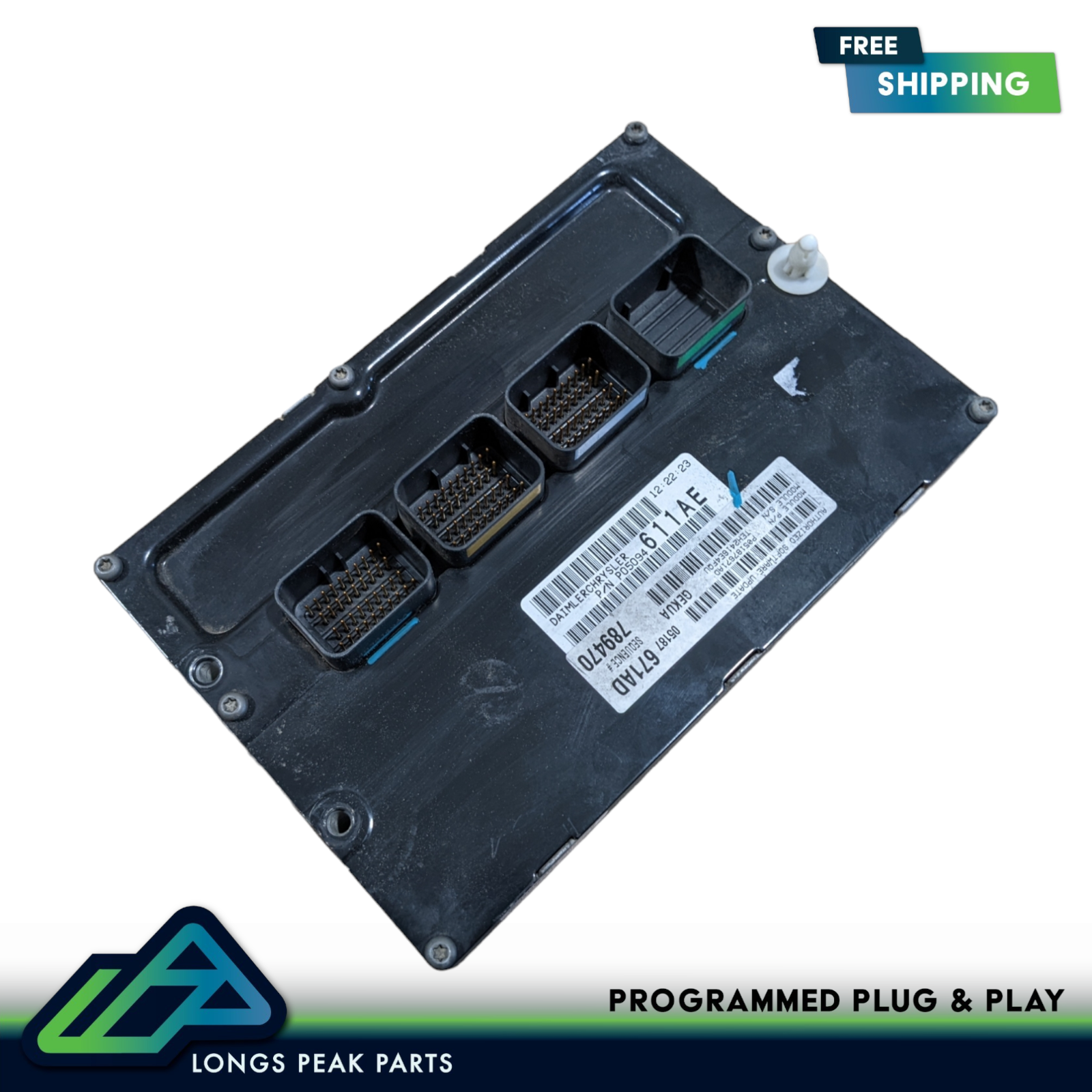 2007 Jeep Commander 3.7L VIN PROGRAMMED ECU Engine Control Module ...