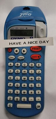 Dymo Letratag Portable Personal Label Maker Blue Tested Works | eBay