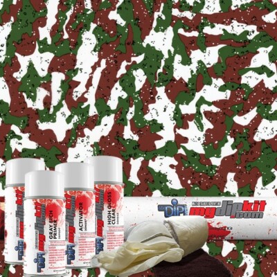 MYDIPKIT Hydro Dipping Water Transfer Print KIT MC-04 Urban Multi Cam ...