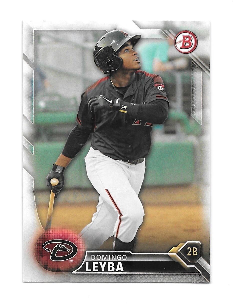 2016 Bowman DOMINGO LEYBA Paper Prospects - ARIZONA DIAMONDBACKS - BP3 ...
