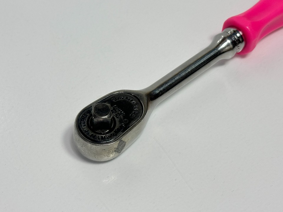 Snap-On Tools USA F836 RARE Electric Pink Hard Handle 3/8" Drive ...