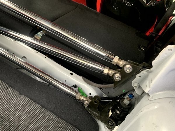 Discontinued 5-Zigen ProRacer Complete Z-Bar 3pc Strut Setup Honda DC5 ...