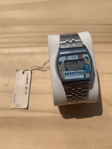 Casio GF 11 'Basketball' Vintage Ultra Rare Watch Made in Japan NOS | eBay