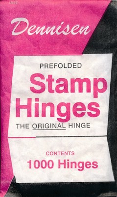 DENNISEN Prefolded Stamp HINGES Pack of 1000 FREE SHIPPING! | eBay