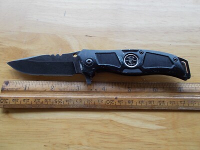 Klein Tools 44228 Electrician's Pocket Knife Wire Stripper on Blade No ...