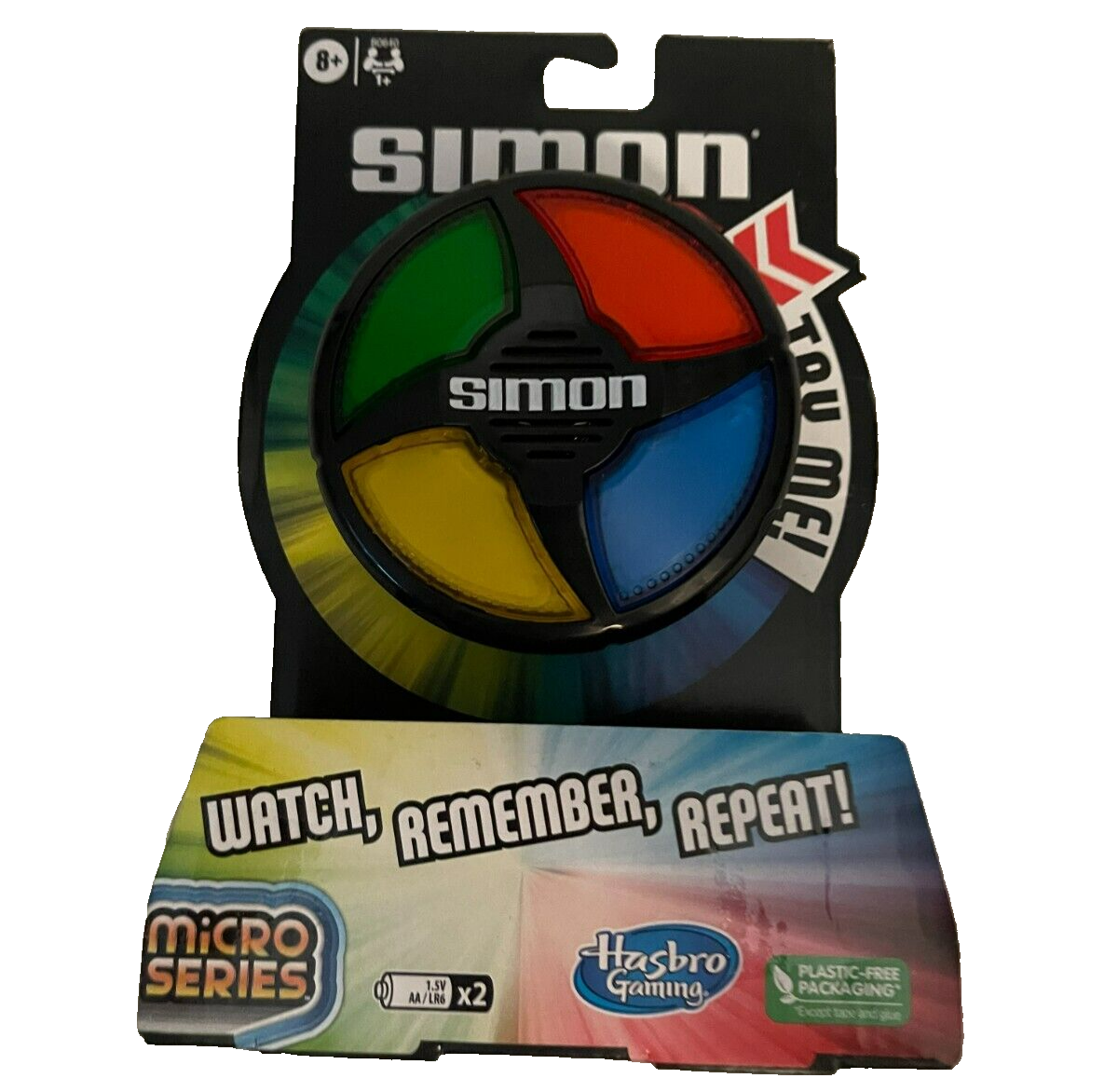 Simon Micro Series 3.5” Mini Electronic Handheld Classic Game Hasbro ...
