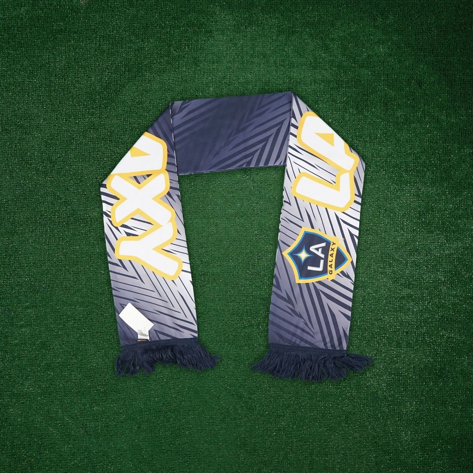 LA Galaxy MLS adidas Navy Blue Sublimated Scarf | eBay
