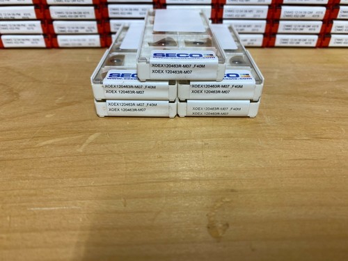 Authentic XOEX 120463R M07 F40M SECO INSERT | eBay