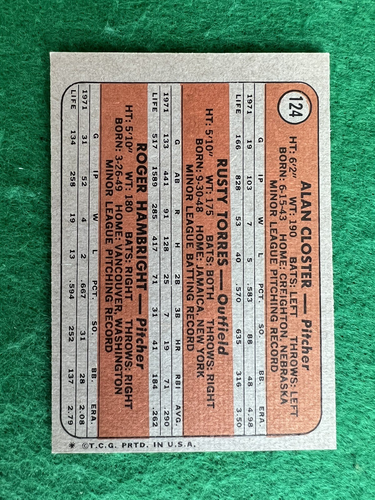 1972 Topps Baseball Card# 124 Yankees Rookie Stars EX | eBay