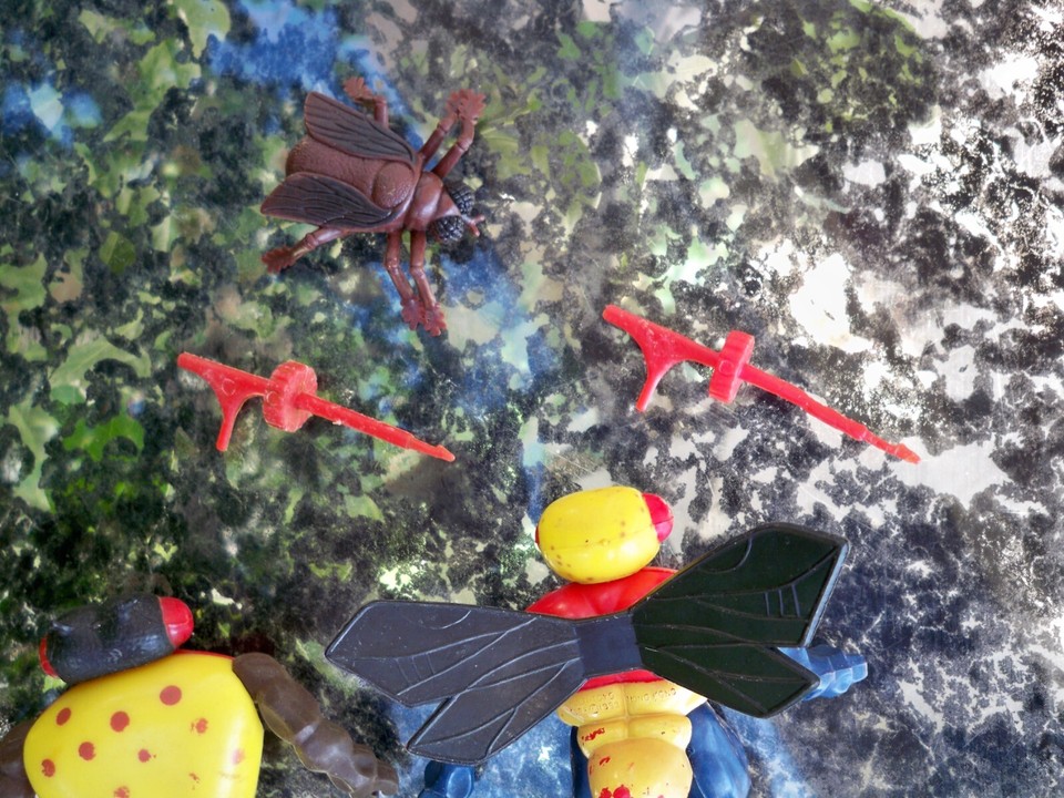 Bugmen of Insecta action figures LOT 1983 Multi-Toy DFC VINTAGE ...
