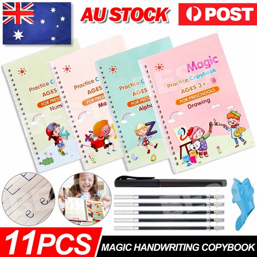 4 Kids Magic Handwriting Copybook Reused Groove Practice Calligraphy ...
