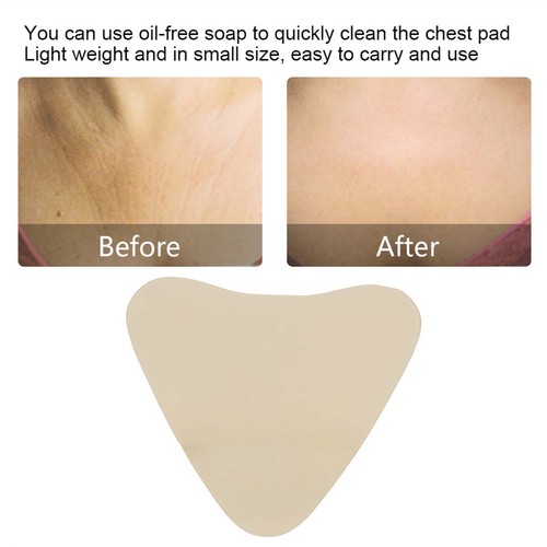 Silicone Anti Wrinkle Chest Pad Reusable Anti Aging Breast Patch ...