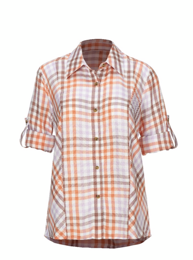 Cabi New NWT Legacy Shirt #4423 soft pink plaid XS - XL Was $119 | eBay