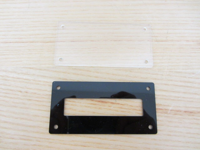 Bezel and Clear Backplate for 16x2 LCD Character Display No precise cut ...