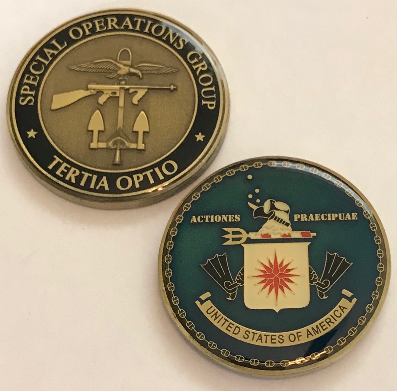 CIA NCS / DO SAD SOG Special Operations Group TERTIA OPTIO MARITIME ...