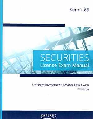 Kaplan Series 65 License Exam Manual, - Paperback, by Kaplan Inc - Very ...