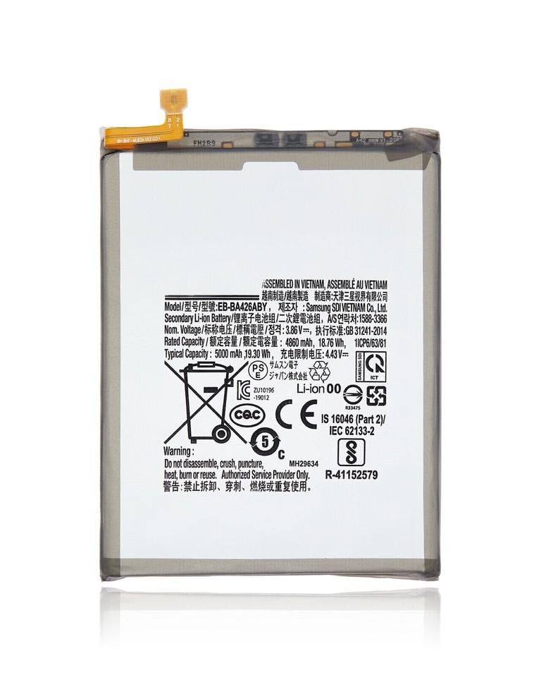 Battery For A02/A03s/A12/A13 4G,5G/A14 5G/A32 5G/A20/N10/N10 Plus/N20 ...