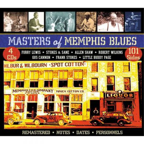 Various Artists Masters of Memphis Blues (CD) Box Set (UK IMPORT ...