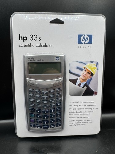 hp 33s scientific calculator BRAND NEW SEALED | eBay