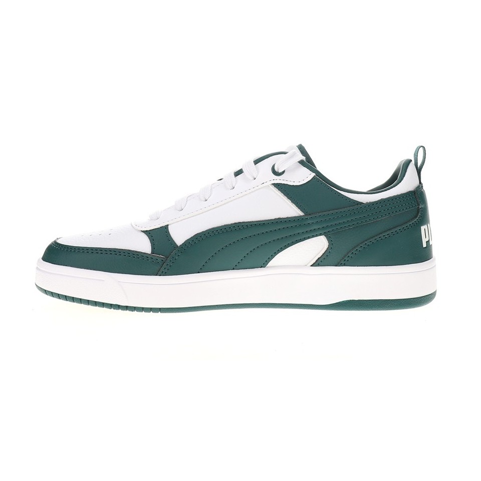 PUMA Dribble Lace Up Mens Green Sneakers Casual Shoes 40032607 | eBay