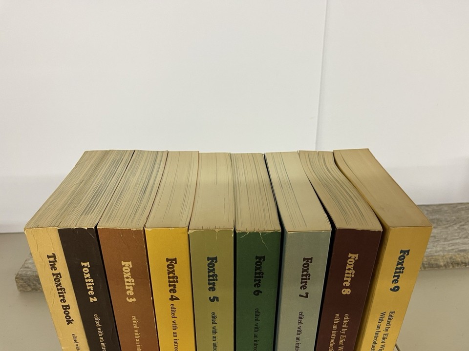 Vintage Foxfire Book Lot Volumes 1-9 Set Homesteading Off The Grid ...