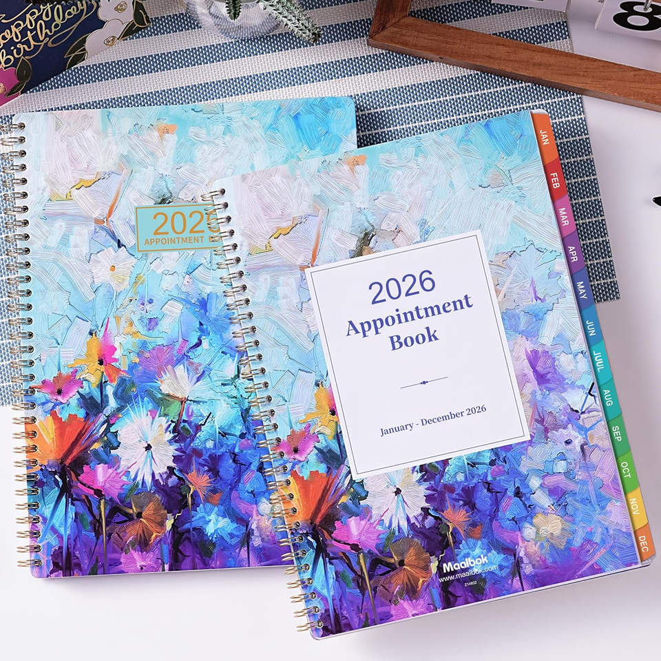 2026 Appointment Book - 2026 Daily Hourly Planner, Weekly Appointment ...