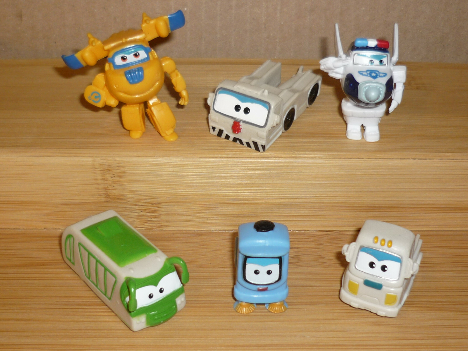 Sprout SUPER WINGS Mini Figure Blind Bag Complete Set of 18 Different ...