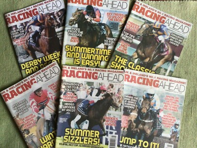 RACING AHEAD - HORSE RACING MAGAZINES - 6 ISSUES FROM 2015 | eBay UK