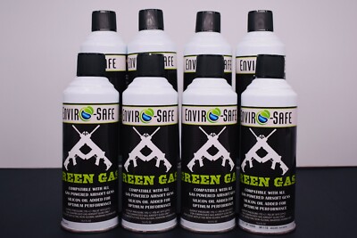 Green Gas, Law Enforcement Military Approved, Airsoft, 8 cans | eBay