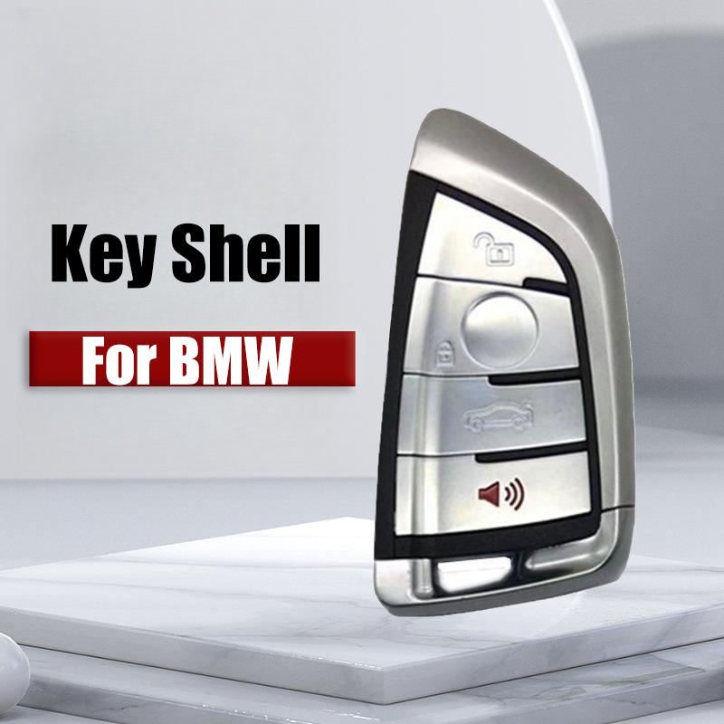 1Pcs 4 Button Car Remote Key Fob Shell Cover For BMW 2 3 5 6 7 X1 X2 X3 ...