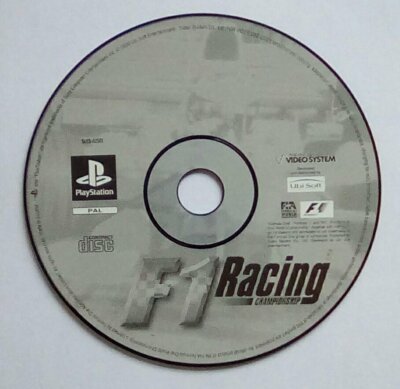 *DISK ONLY* F1 Racing Championship Formula One Playstation 1 One PS1 ...