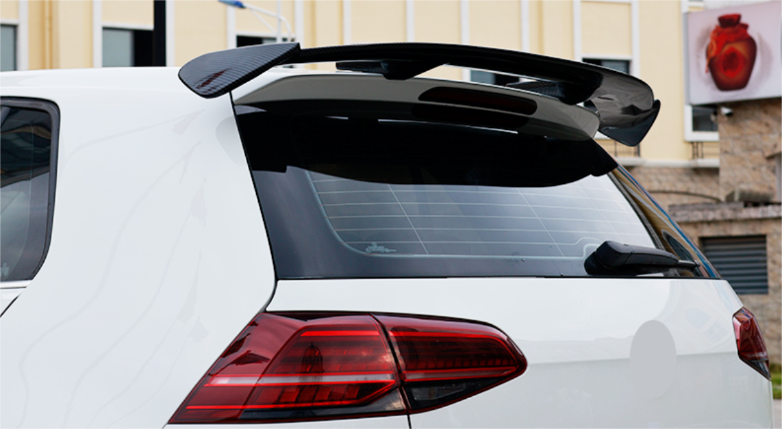 52'' Rear Spoiler Wing Carbon Fiber Look Universal For Mazda 3 ...